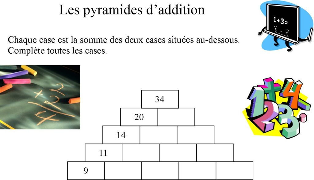 LES PYRAMIDES D ADDITION – Enigmathic